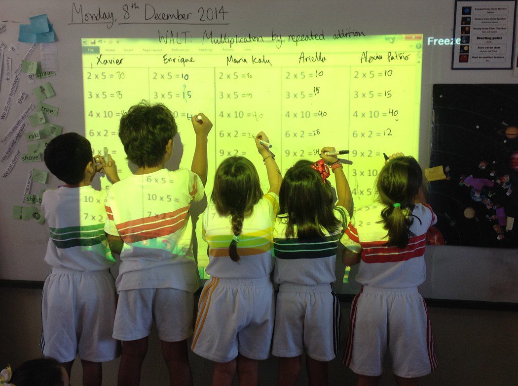 Maths Competitions Using the Projector and a Whiteboard - Technology ...