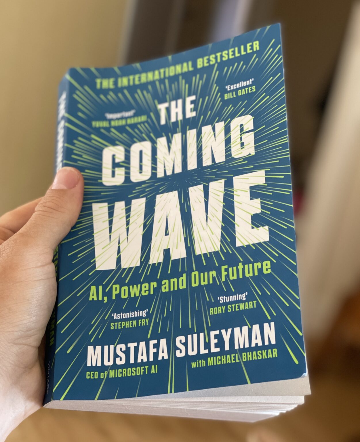 Book Summary: 'The Coming Wave' by Mustafa Suleyman - Technology for ...
